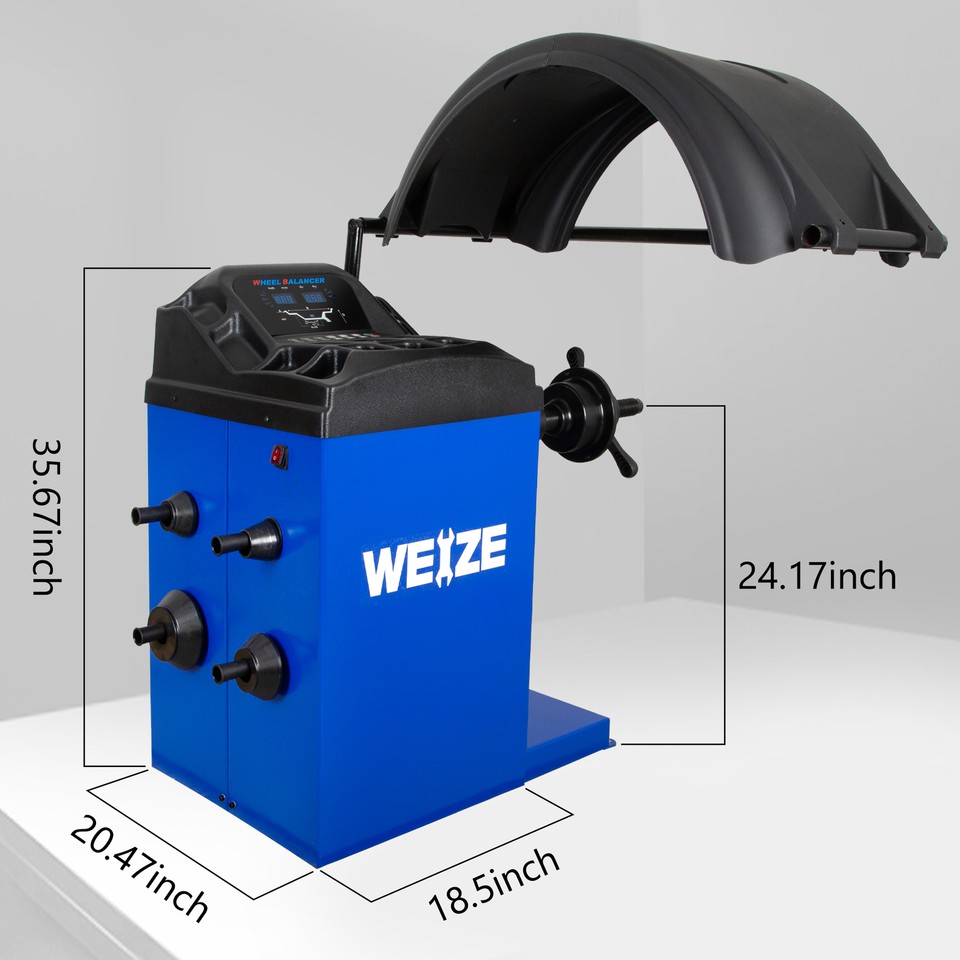 Weize 2.0HP Tire Changer Wheel Changing Machine Wheel Balancer Rim ...