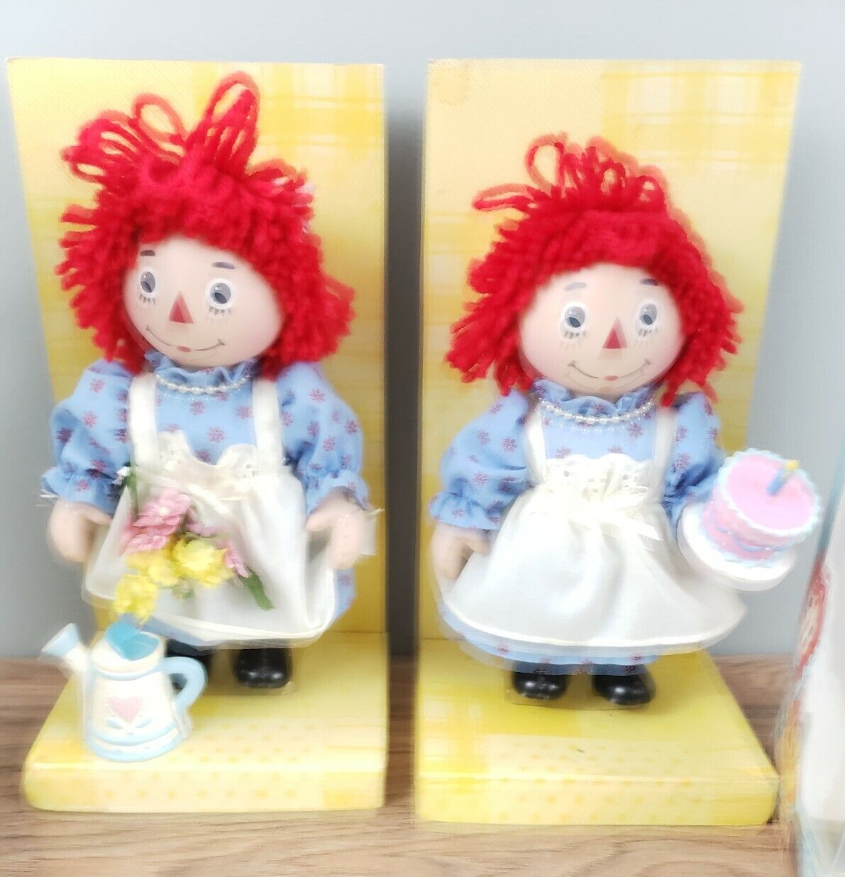 2004 Brass Key Keepsakes Raggedy Ann Porcelain Dolls Set Of 2 | eBay