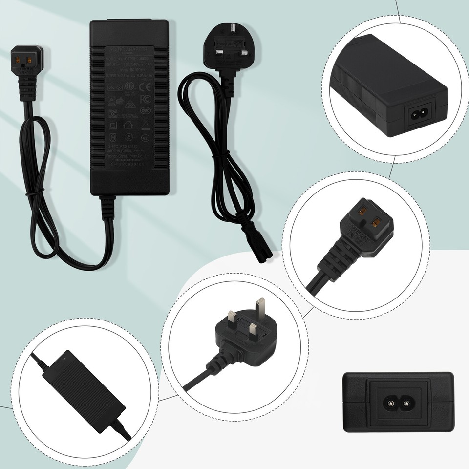 1.9m AC Power Adapter Home Converter for Car Fridge Mini Refrigerator ...