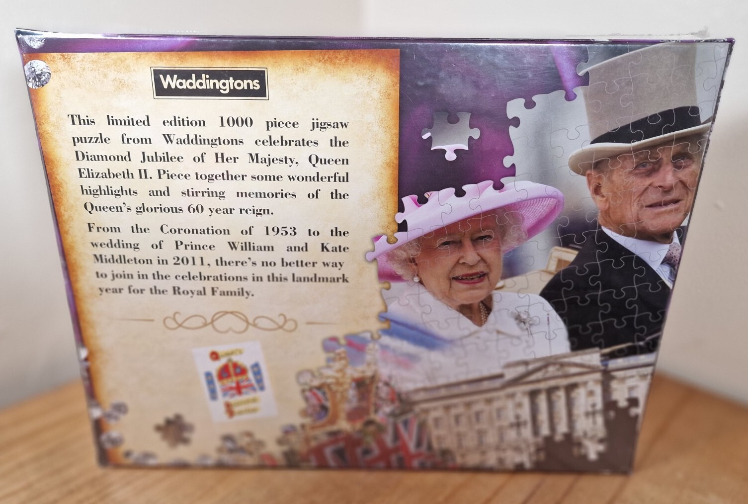 Diamond Jubilee Waddingtons Jigsaw Puzzle 1000 Limited Edition & for ...