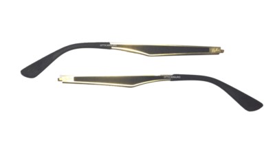 RAY BAN 4285 Matte Gold Original Temples - Original Aste RB 4285 Gold ...