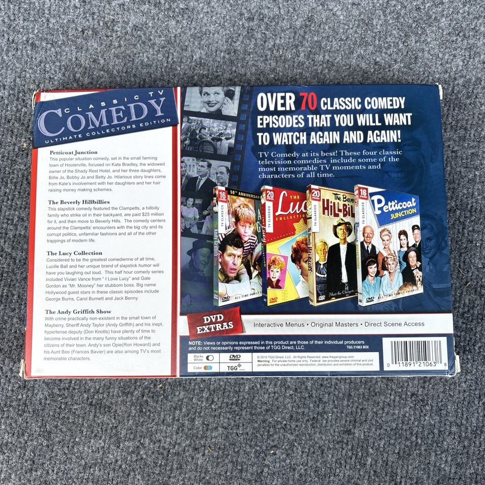 CLASSIC TV COMEDY ULTIMATE COLLECTOR'S EDITION - DVD BOXED SET ...
