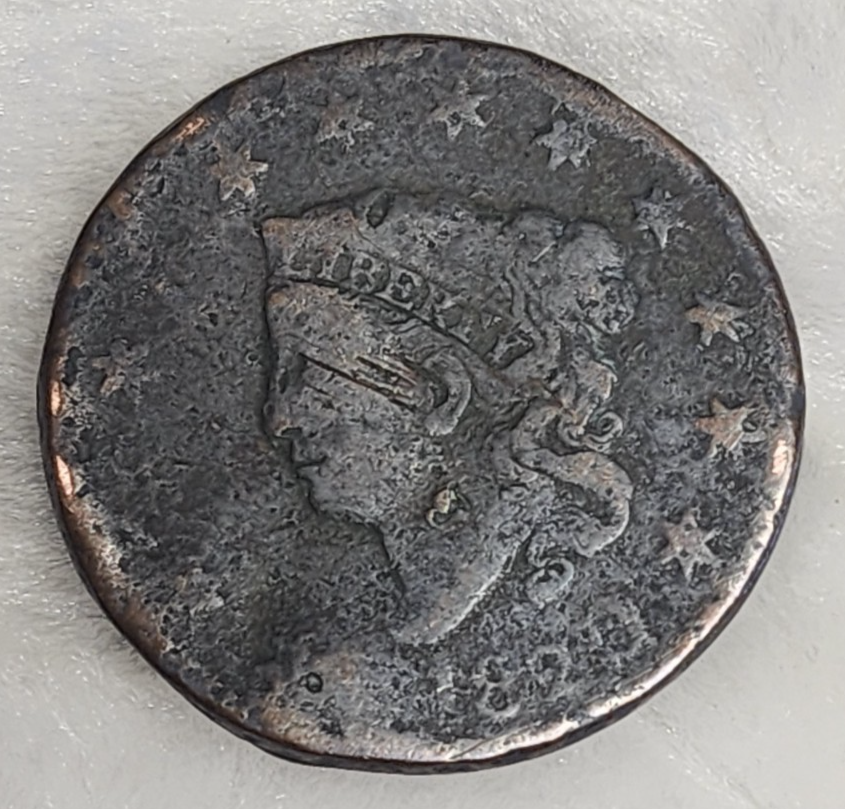 Coronet Head Large Liberty Cent Copper Coins 1820 - 1831 - 1832 Lot of ...
