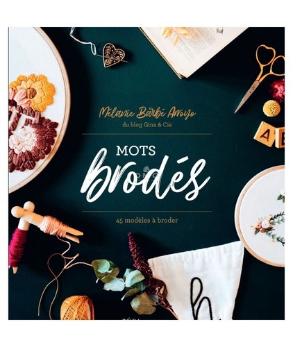 Mots Brodés 45 modèles à broder - DMC. Color Noir | Achetez sur eBay