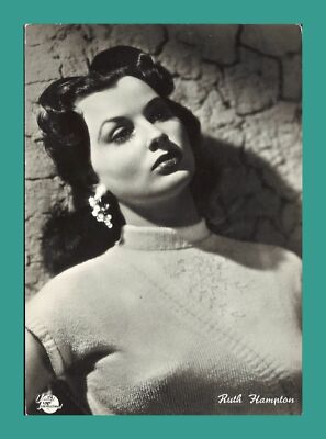 RUTH HAMPTON | Schauspielerin | Starpostkarte | eBay