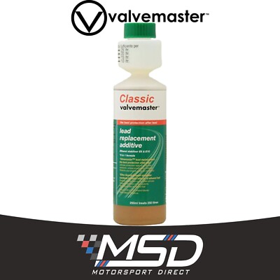 Classic Valvemaster Lead Replacement Fuel Petrol Additive 250ml Treats ...