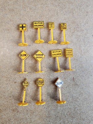 HO Scale Street Signs | eBay