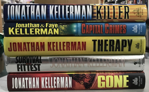 Jonathan Kellerman Hardcover Killer Capital Crimes Therapy Survival Of The Fi X5 | eBay