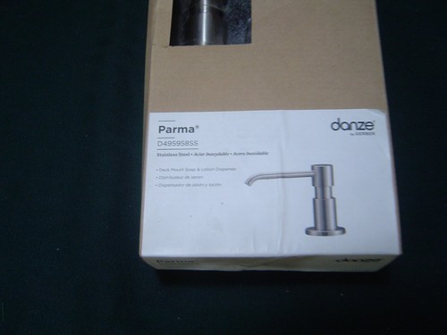 NEW Danze D495958SS Parma Soap & Lotion Dispenser Stainless Steel FREE ...
