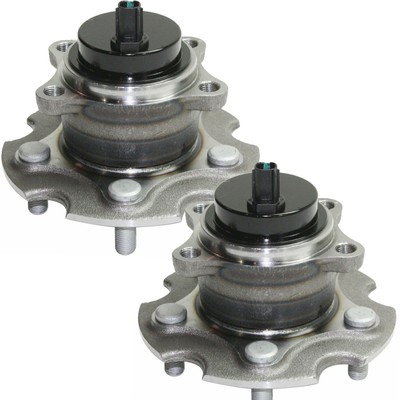 REAR Wheel Bearing And Hub 512372 Pair for Lexus HS250H Scion TC Toyota ...
