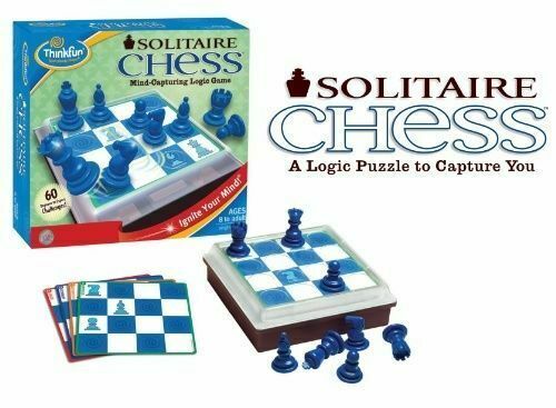 2010 ThinkFun Solitaire Chess Logic Puzzle Board Game for sale online ...