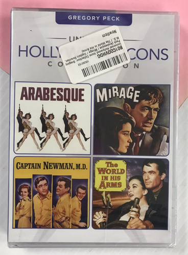 GREGORY PECK Hollywood Icons Collection -4 Films (2016) NEW SEALED DVD ...