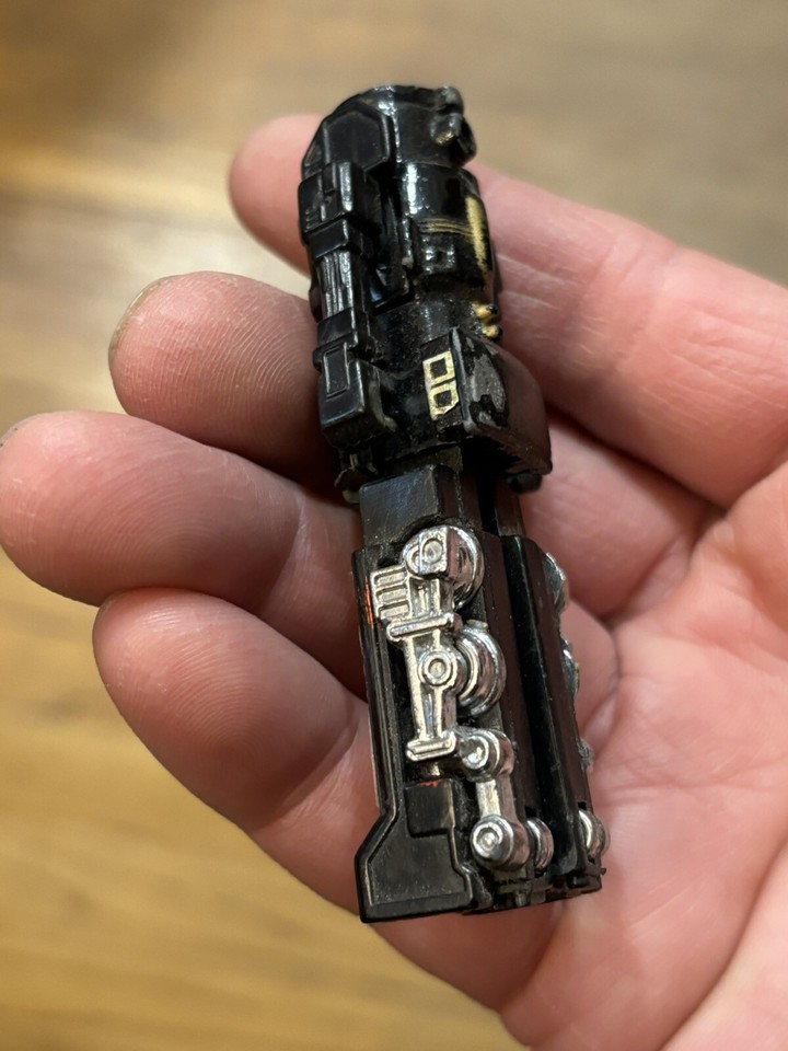 3 POPY 1982 Go-Bots Train Engine Transformer D-5147 / 5247 Loco & Block ...