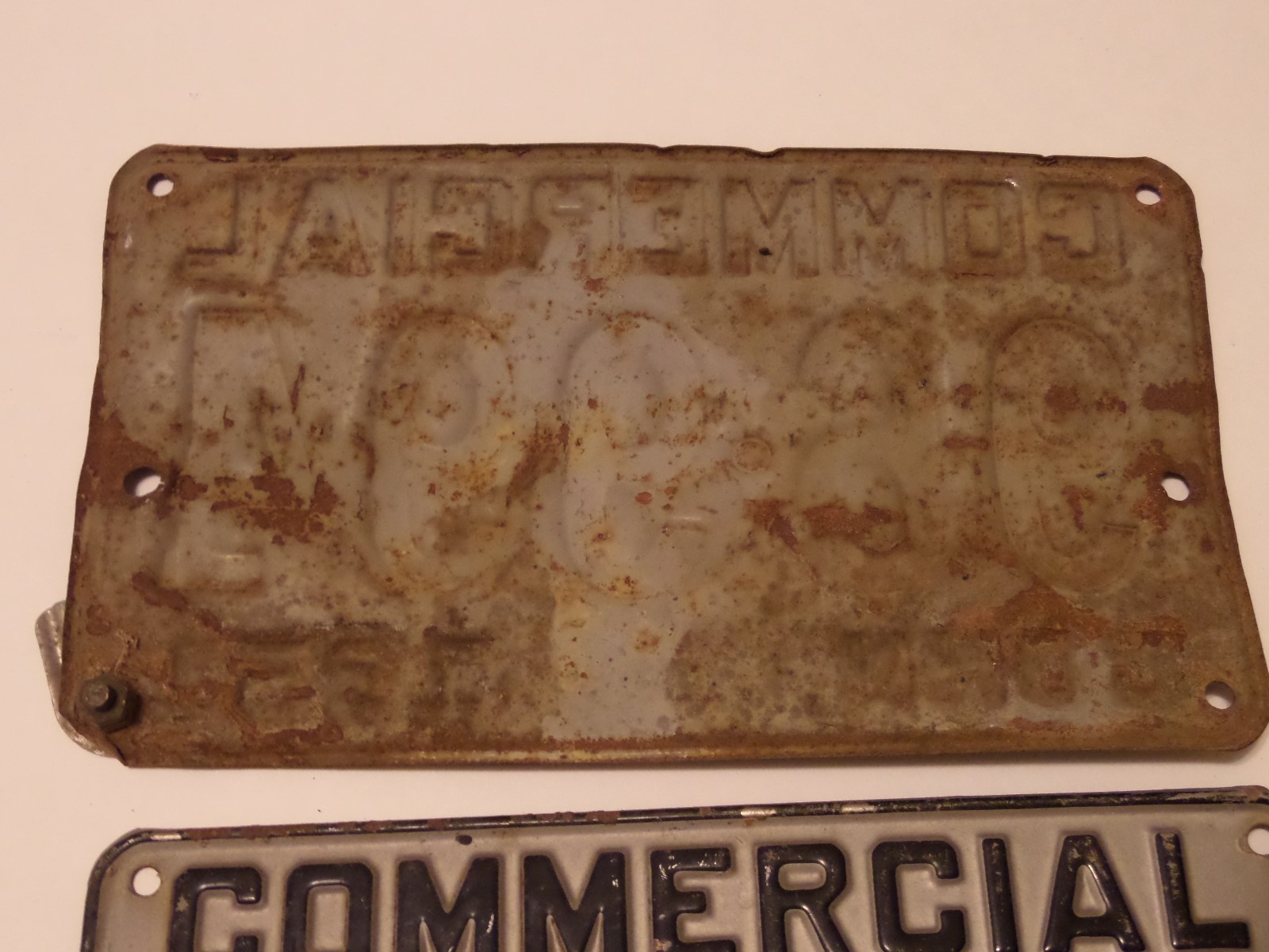 1951 CONNECTICUT COMMERCIAL LICENSE PLATES PAIR 96-994 1955 TAGS | eBay