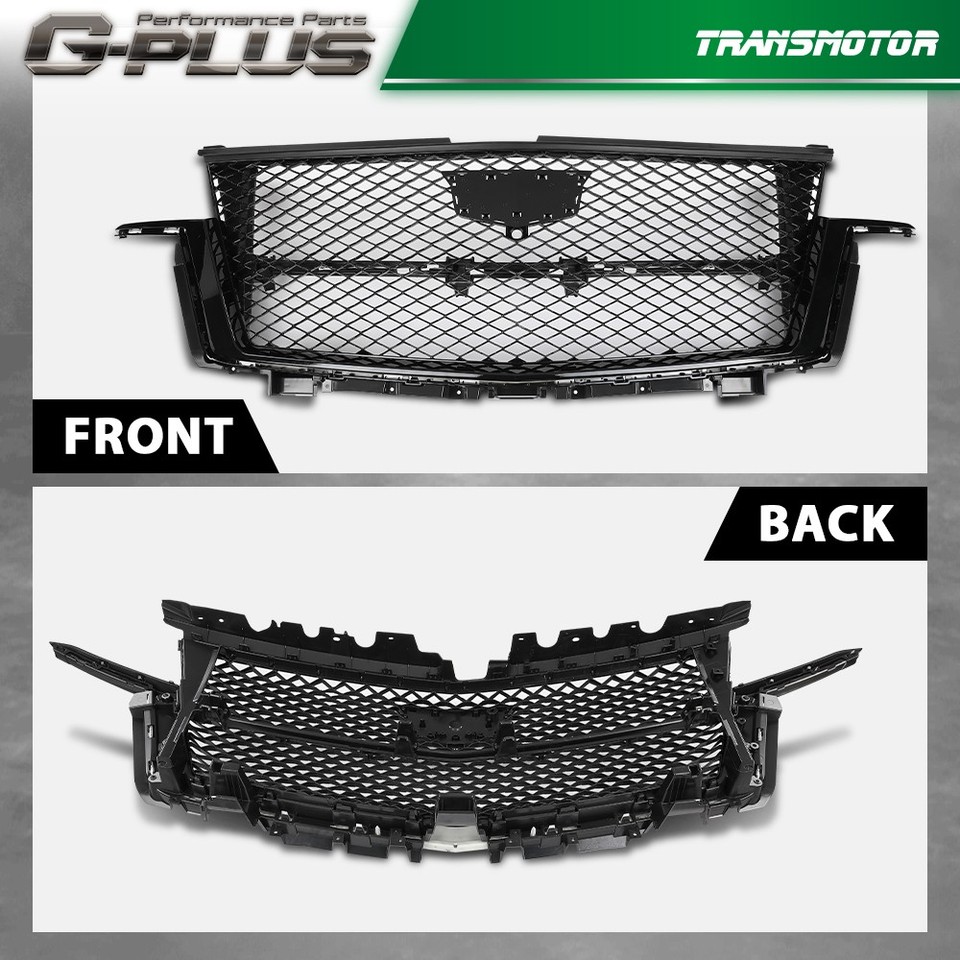 Front Grille Assembly BLACK Fit For 2021 2022 2023 Cadillac Escalade ...