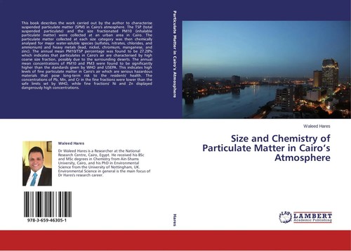 Waleed Hares | Size and Chemistry of Particulate Matter in Cairo¿s ...