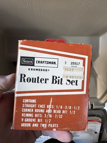 Vintage Craftsman Sears & Roebuck Model 315.17360 Router With Bits And ...