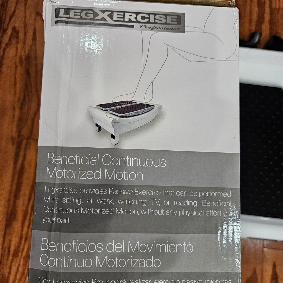 LegXercise Pro LEGX-012 Motorized Leg Activator Exercise Machine With ...