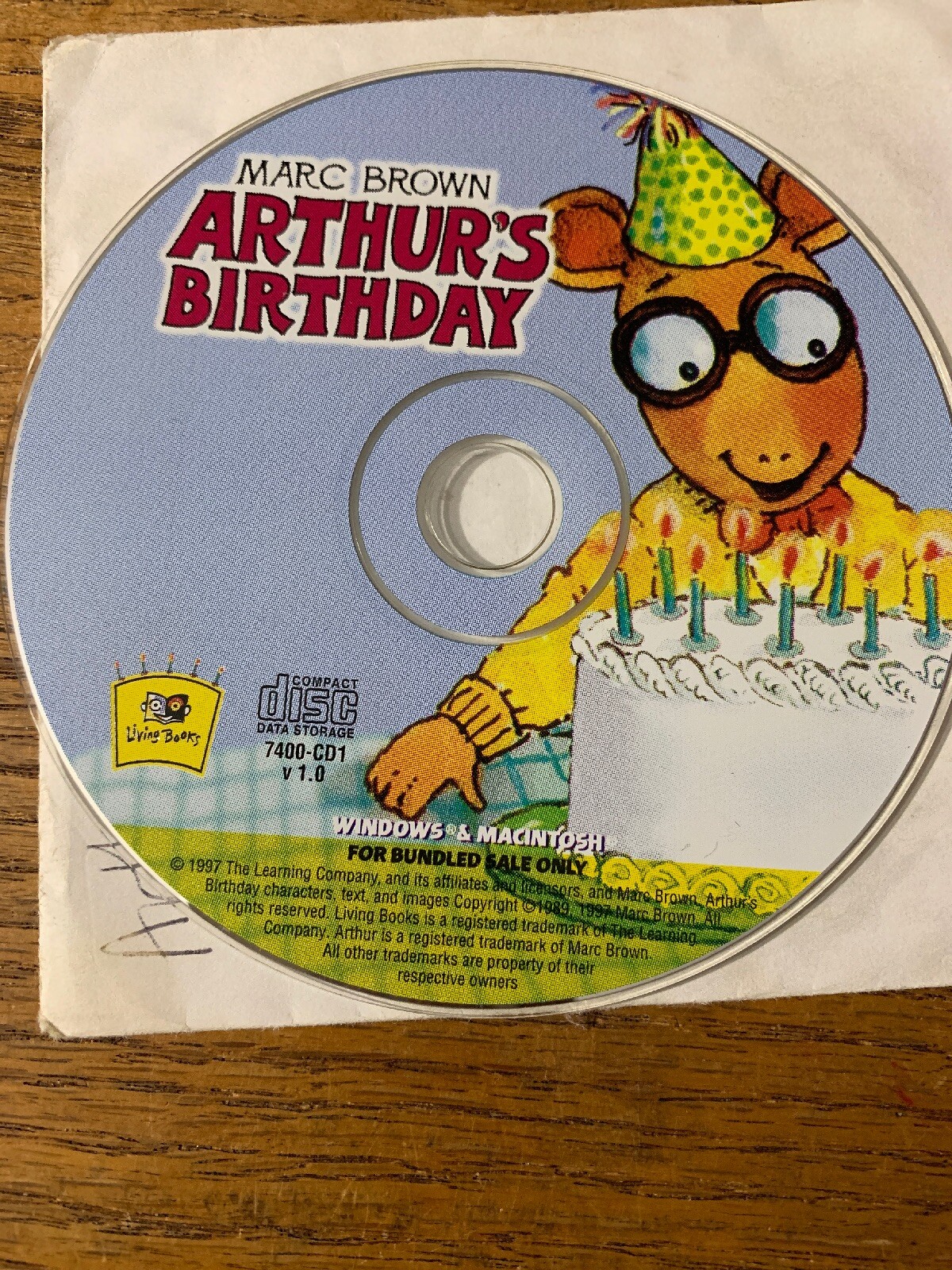 Arthur’s Birthday PC Game | eBay