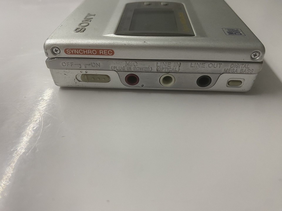 Sony MZ-R50 Minidisc Walkman MD Portable Player Recorder *Read ...