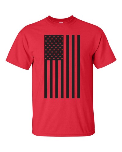 USA American BIG Flag Team Olymipics FRONT ONLY Men's Tee Shirt 751 | eBay