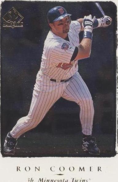 1998 SP Authentic - Ron Coomer #124 for sale online | eBay