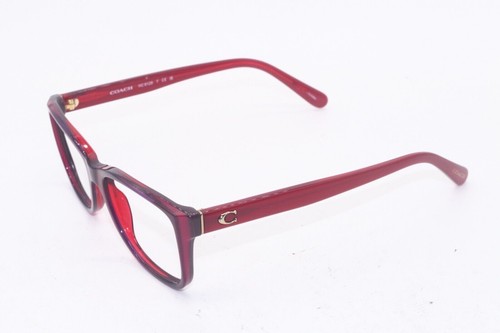 NEW COACH HC 6129 5532 BERRY LAMINATE AUTHENTIC FRAMES EYEGLASSES 52-16 ...
