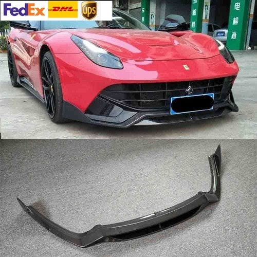 Real Carbon Fiber Front Bumper Lip Splitter For Ferrari F12 Berlinetta ...