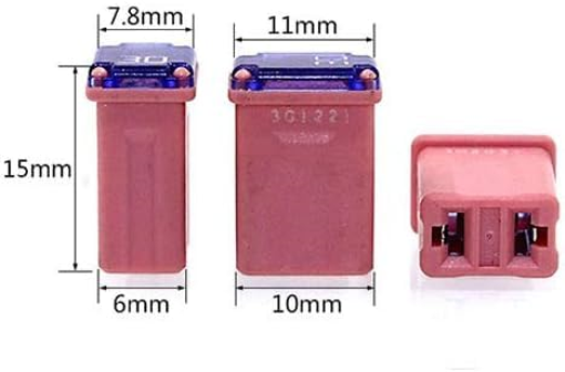 10 Pack 608830 30 Amp Micro Cartridge Fuses Micro Fuse FMM Mcase Micro ...