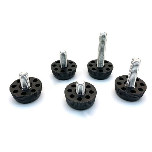M8 Metric Thread Adjustable Table Feet - Fixed Threaded Furniture Feet ...