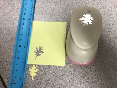 Recollections 7/8 in Leaf Lever Paper Punch | eBay