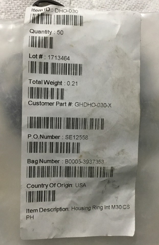 M30 Internal Retaining Rings D472 Phosphate Coated (50 Pcs) | eBay