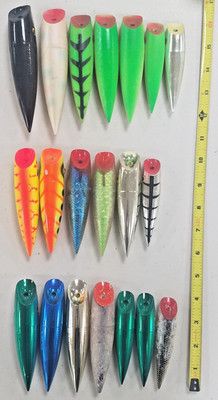 Assorted LUHR JENSEN J-Plugs & Silver Horde Plugs Used Great Condition ...