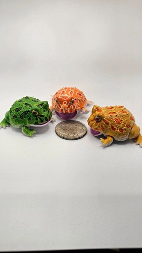 Pacman Frog Gachapon Figures | eBay