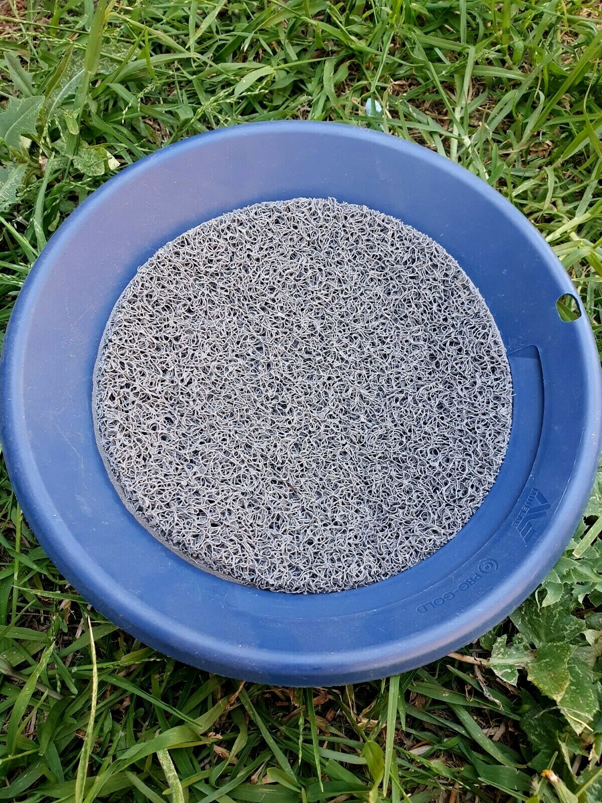 Miners Moss Backed Mat Portable Prospecting Sluice Catch Fine Gold 6" 8 ...