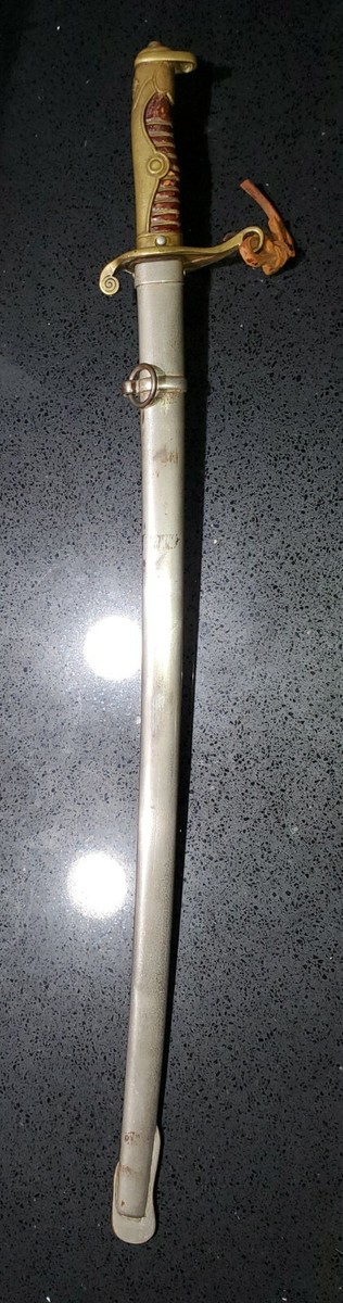 Antique Japanese Ww2 Police Samurai Sword Rare Wnihonto Traditional