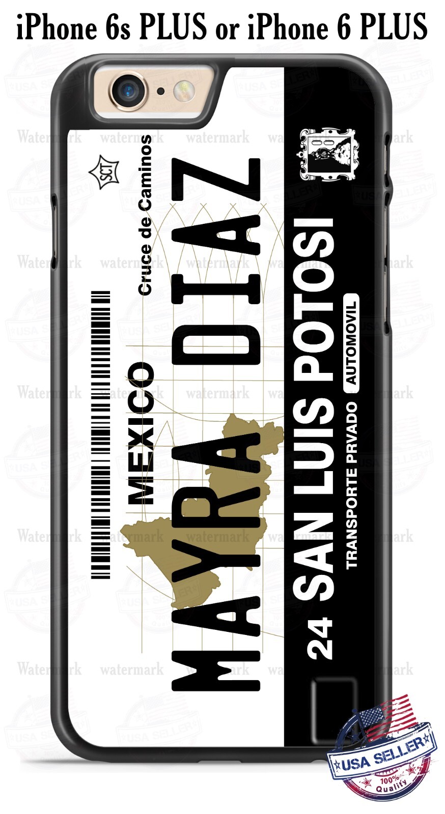 Mexico San Luis Potosi Vintage License Plate Phone Case For iPhone 14 ...