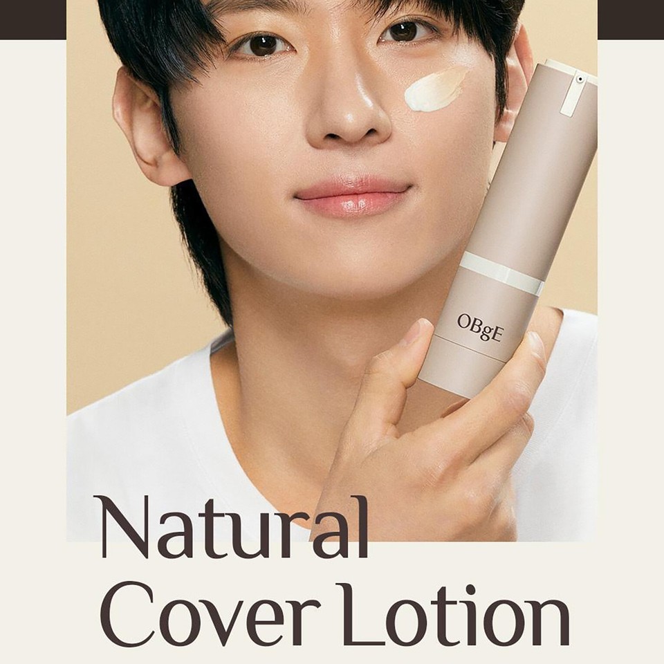 OBGE Natural Cover Lotion 50g For MEN SPF50+/PA++++ K-Beauty | eBay