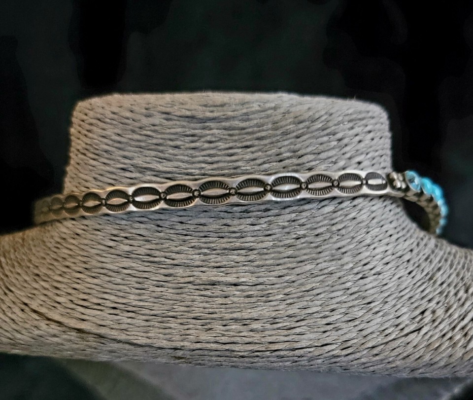 Navajo Herman Smith Turquoise Pendant/Necklace Signed | eBay