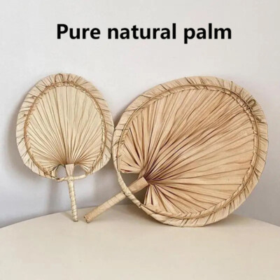 Chinese Style Handmade Fan Retro Natural Bamboo Braided Fan New Summer ...