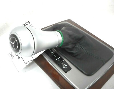 10 Mercedes-Benz C300 Center Console Shifter Trim Surround W/ Boot ...
