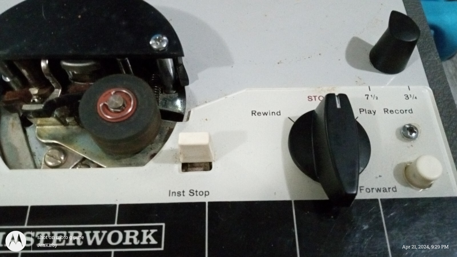 MASTERWORK Reel to Reel Player/Recorder Suitcase Player Deck | eBay