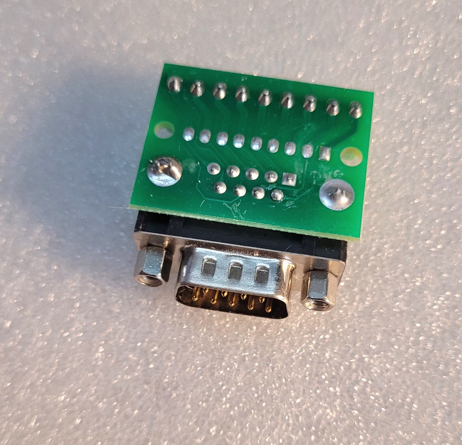 D-sub DB9 Breakout Board Connector 9 Pin 2 Row Male / Female RS232 ...