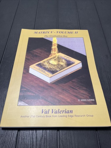 MATRIX V 5,Volume 2, The Graduation Key,by Valdamar Valerian,UFO,Alien ...