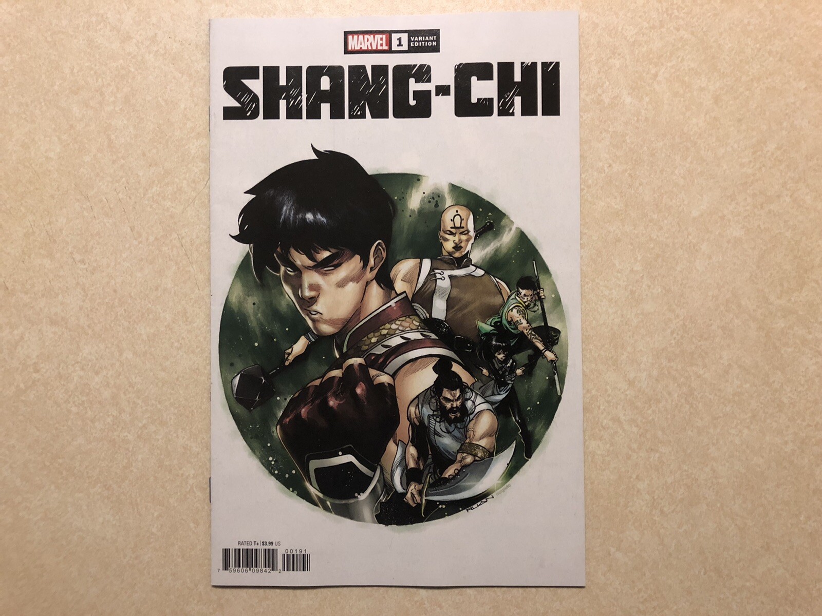 SHANG CHI # 1 (2020) — RUAN Variant 1st Cover Of FIVE WEAPONS SOCIETY ...