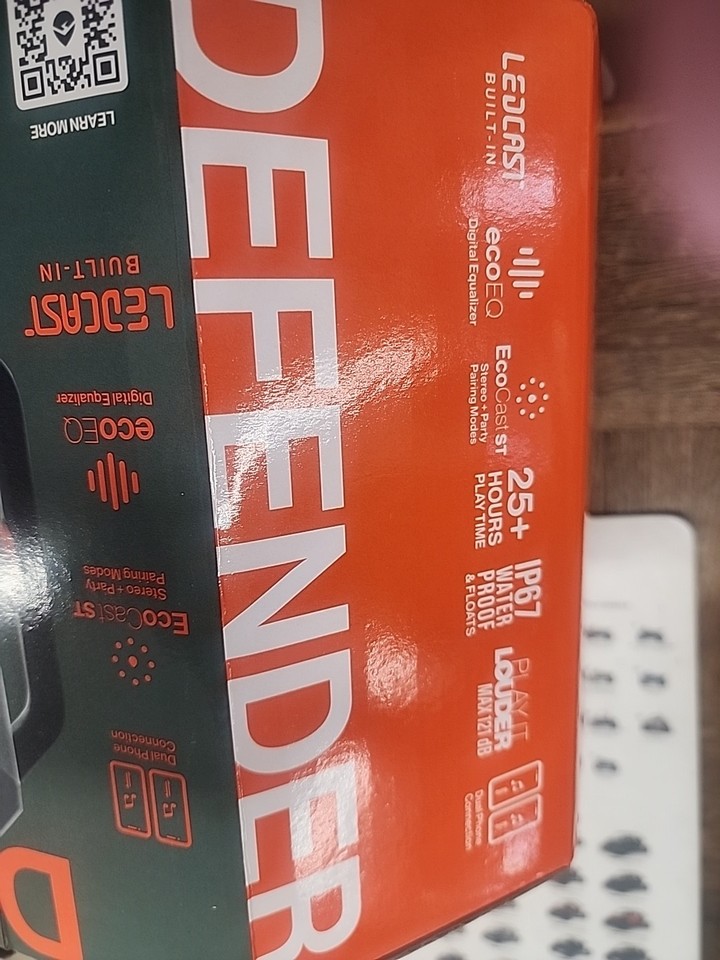 Defender: Outdoor Portable Bluetooth Speaker, 121dB Massive Sound ...