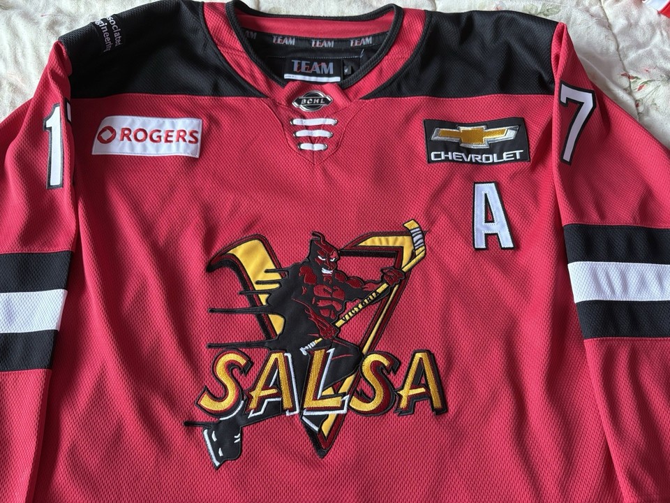 Reegan Hiscock Game Worn Autograph Victoria Grizzlies BCHL Jersey | eBay