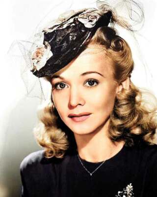 Carole Landis 8x10 RARE COLOR Photo 638 | eBay