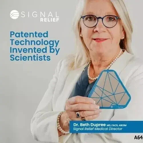 Signal Pain Relief Patches - Durable Back & Leg Relief Bundled 1-Pack ...