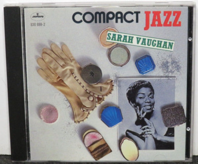 SARAH VAUGHAN COMPACT JAZZ 830-699-2 CD COMPACT DISC TESTED | eBay